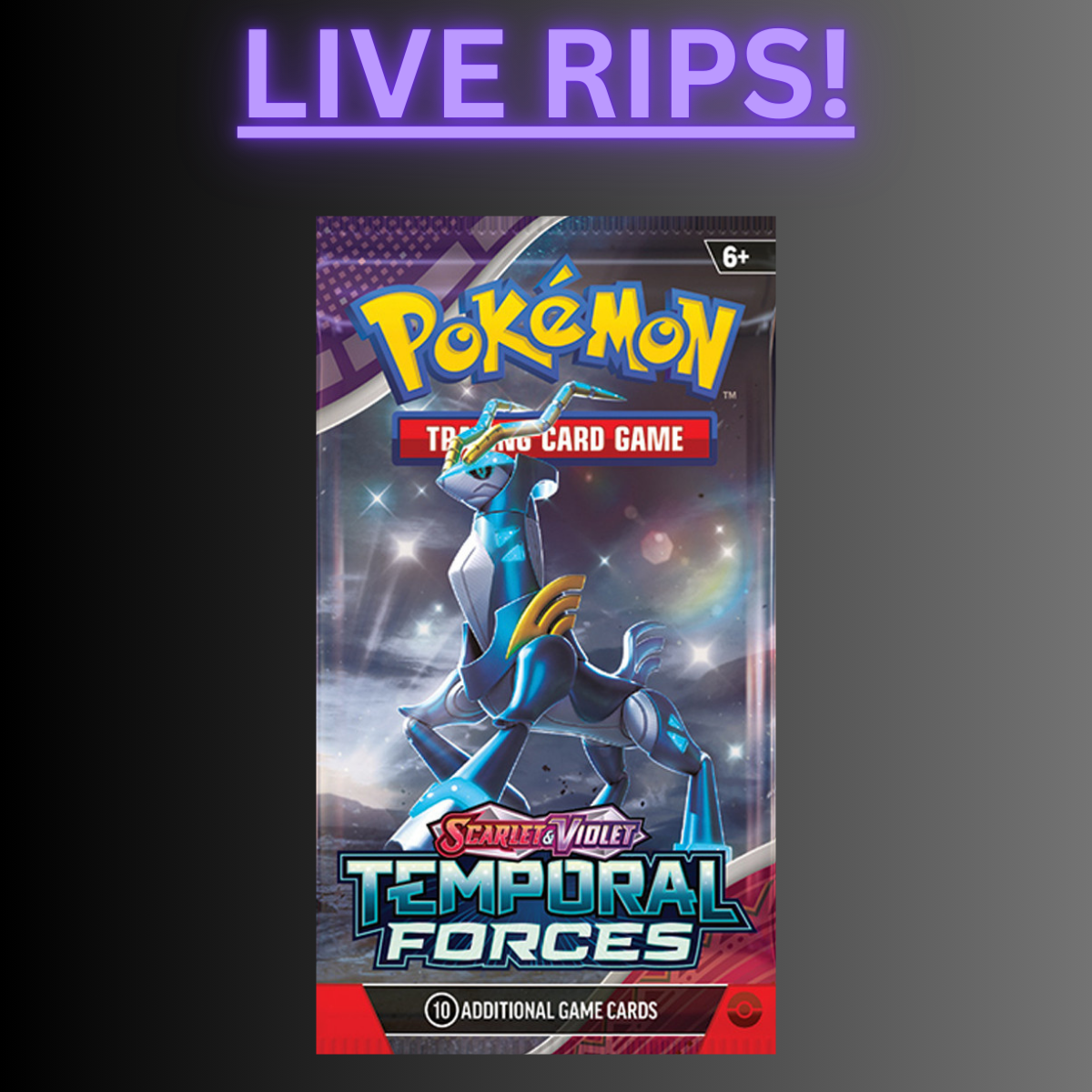 LIVE - TEMPORAL FORCES BOOSTER PACK – Poké Bucks