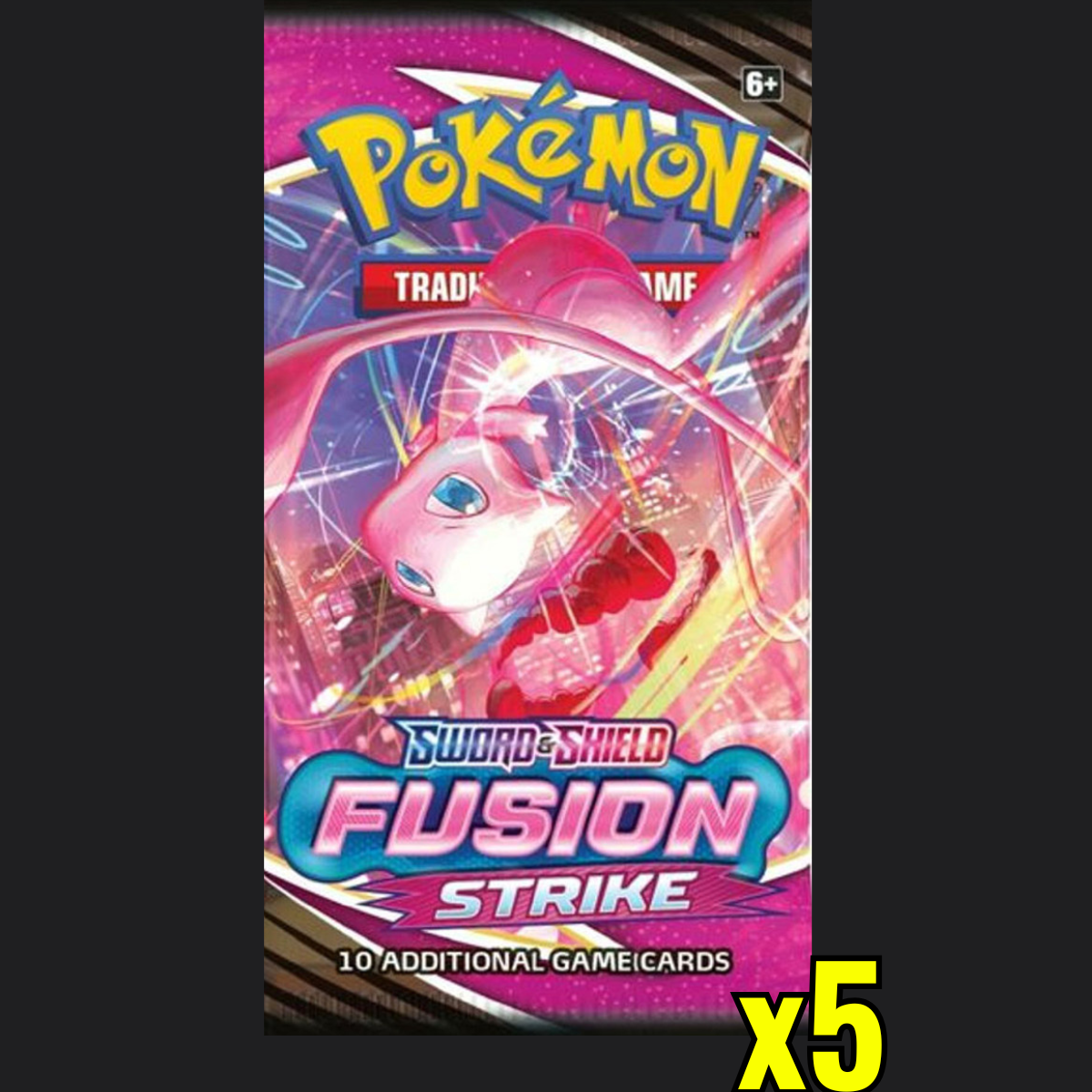 (5) Fusion Strike Booster Packs – Poké Bucks